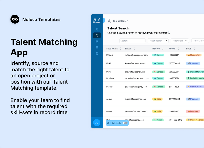 Noloco Templates - Build your internal tool with a ready-made template Noloco Templates - Build your internal tool with a ready-made template